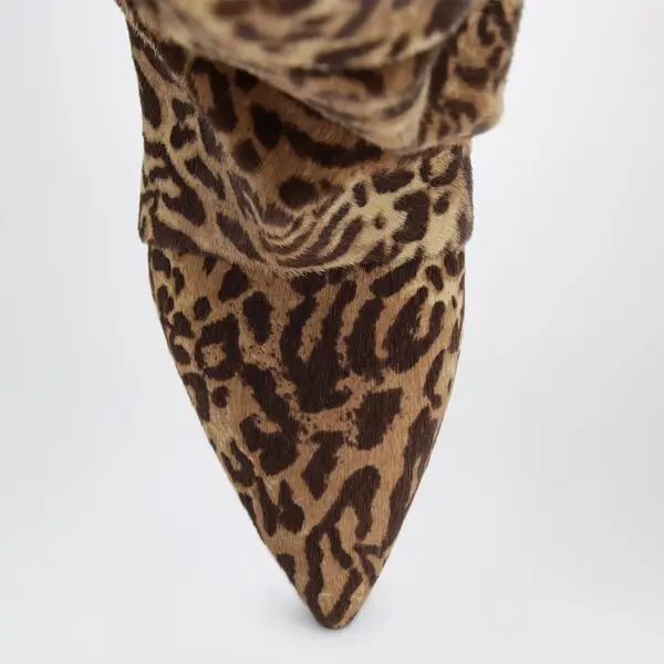 Isabel Marant Étoile Animal-print Calf Hair Ankle Boots