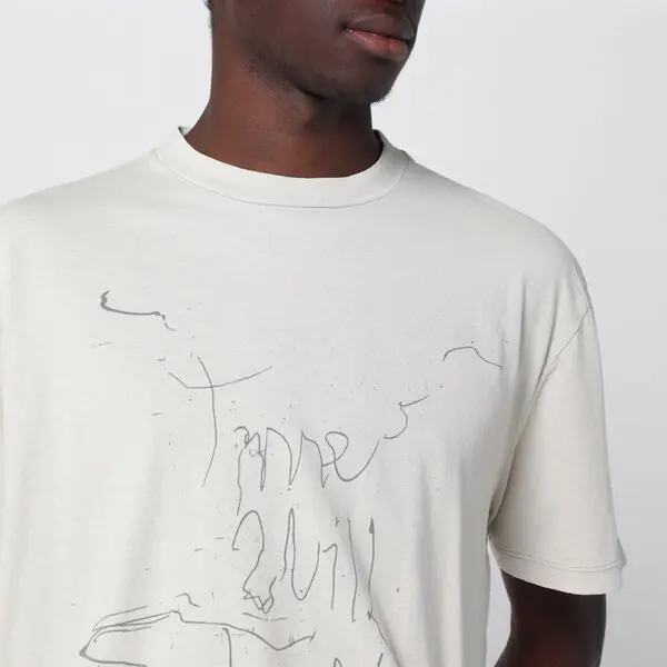 Our Legacy Box Short-sleeved Cotton T-shirt - White
