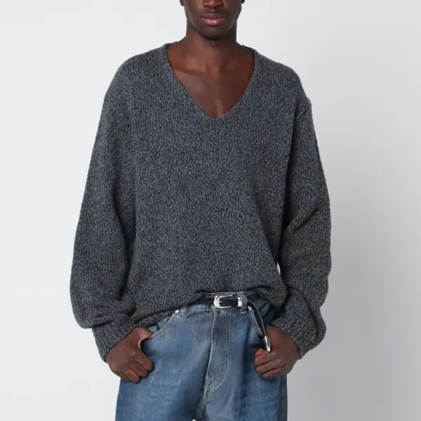 Our Legacy Ash Wool Link Sweater