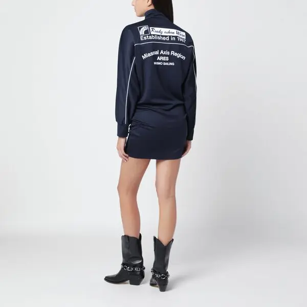 MAISON MARGIELA Navy Sporty Mini Dress
