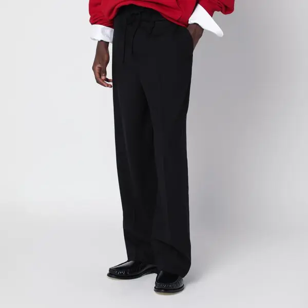 AMI Paris Virgin Wool Trousers