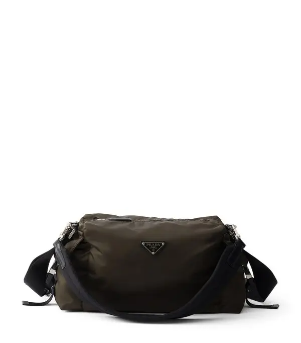 Prada Re-nylon-leather Explore Cross-body Bag