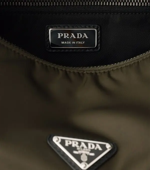 Prada Re-nylon-leather Explore Cross-body Bag