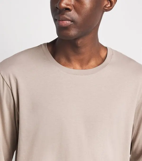 Hanro Cotton Living Long-sleeve T-shirt