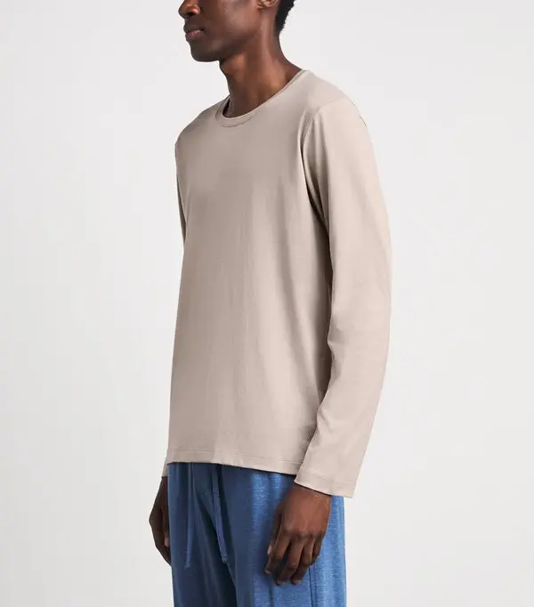 Hanro Cotton Living Long-sleeve T-shirt