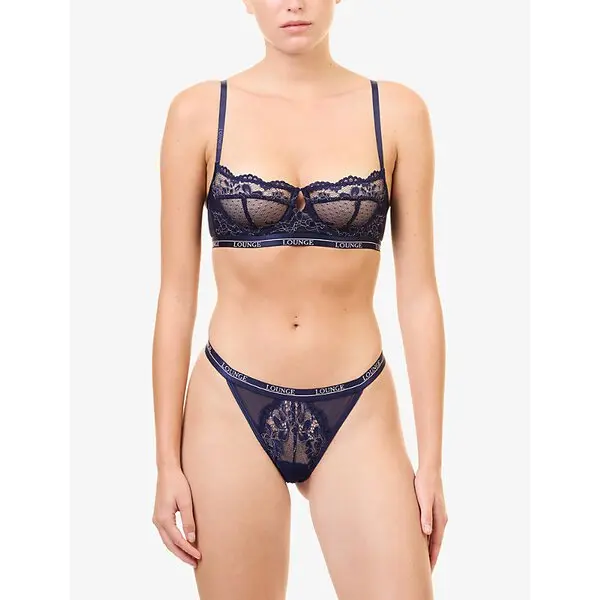 Lounge Blossom Lace Balcony Bra