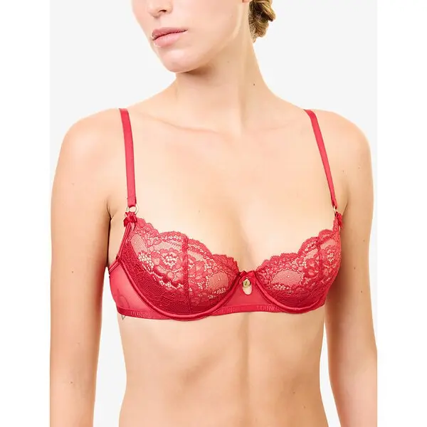 Lounge Brianna Plunge Lace Bra