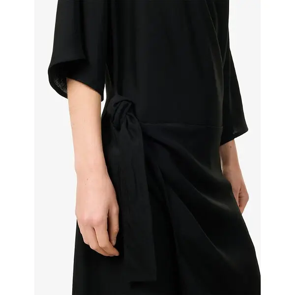 Camilla And Marc Elsen Off-shoulder Woven Midi Dress