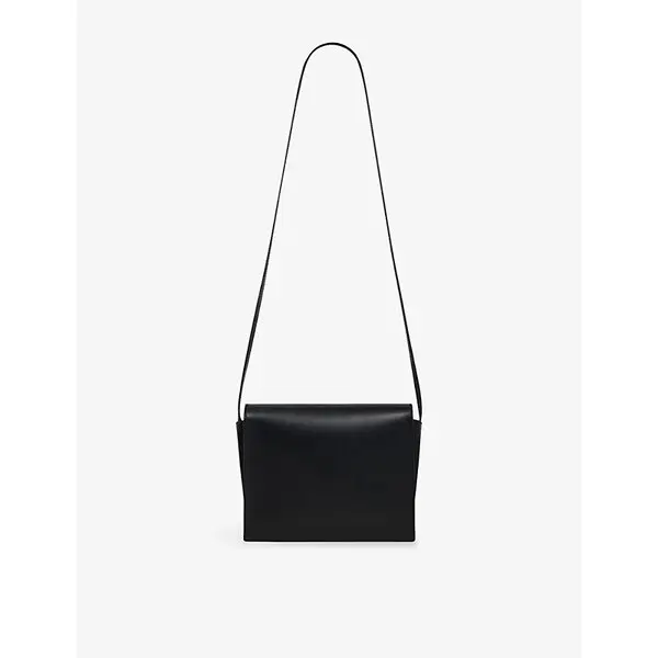 Sandro Logo Small Leather Shoulder Bag