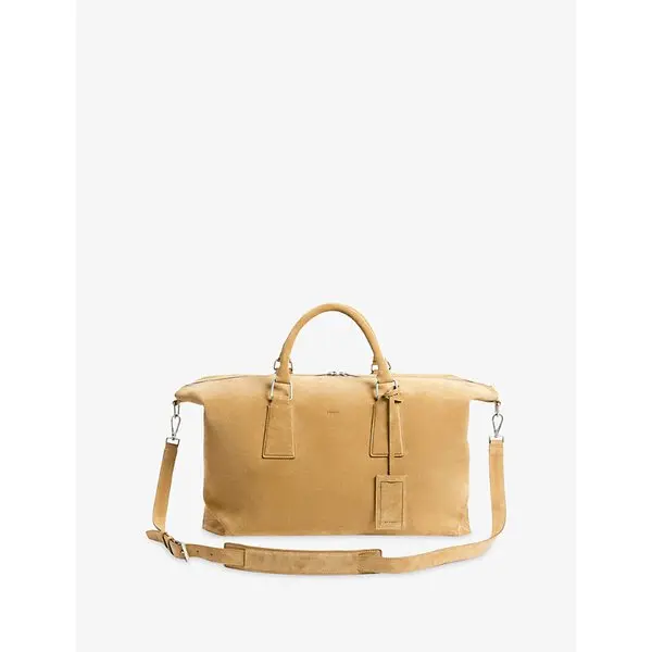 Sandro Suede Weekend Bag
