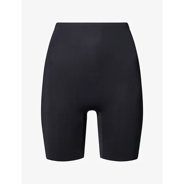 Spanx Shape™ Low-back Mid-thigh Shorts - Very Black