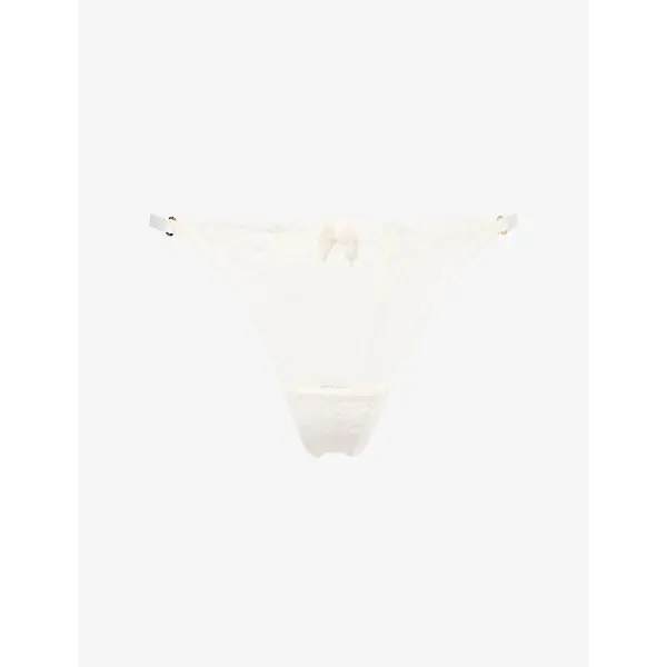 Lounge Tempt Floral Lace Thong