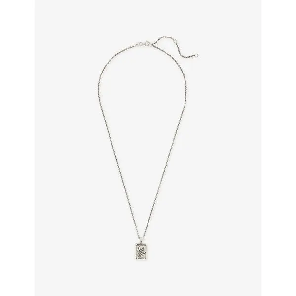 SERGE DENIMES Protect 925 Sterling Pendant Necklace