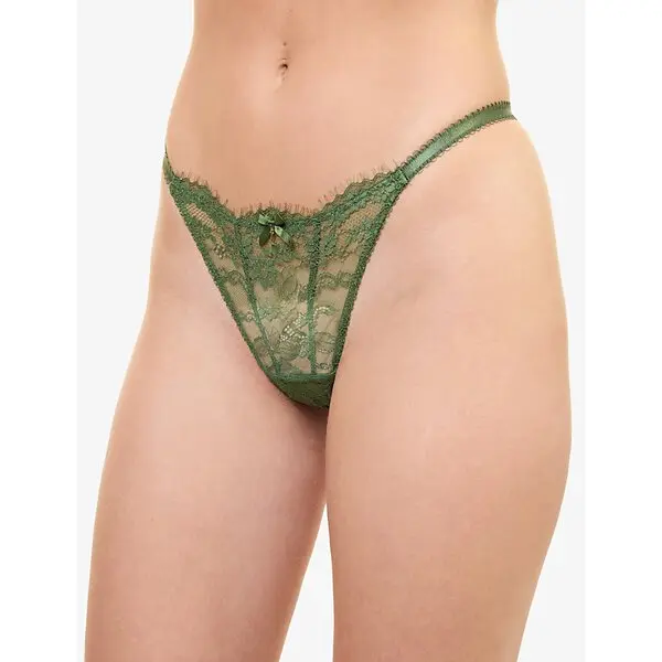 Lounge Floral Lace Thong