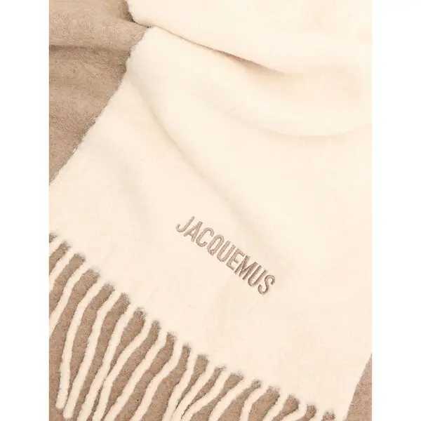 Jacquemus The Moisson Gradient Wool-blend Scarf