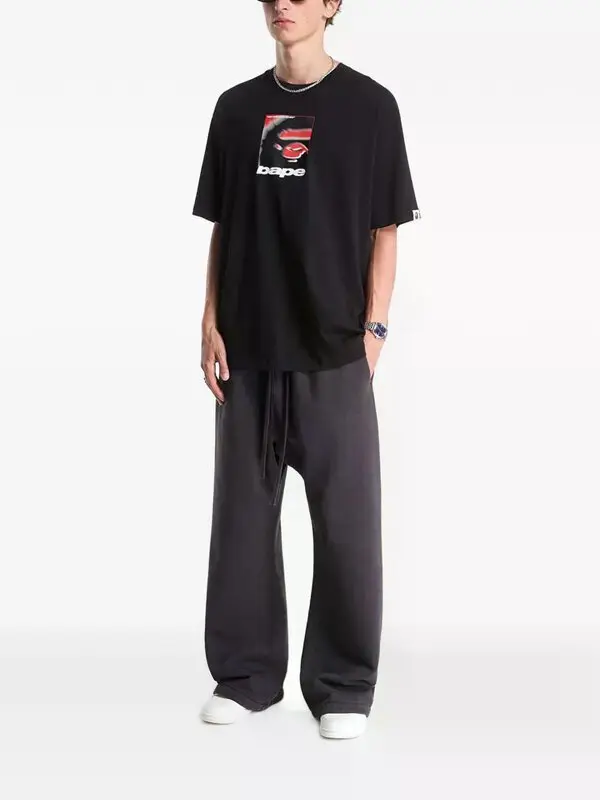 A BATHING APE Ape Head Graphic-print T-shirt