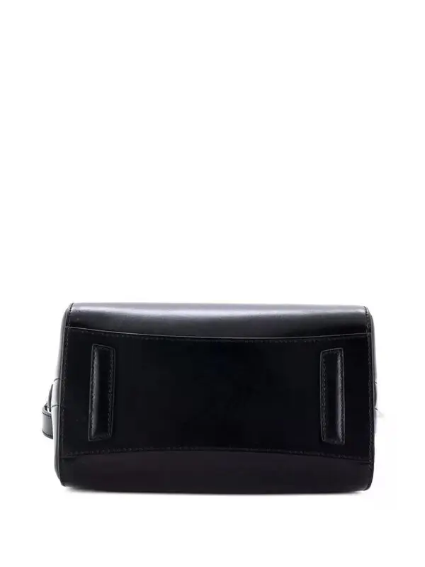 Givenchy Antigona Bag Glazed Leather Mini Satchel - Black