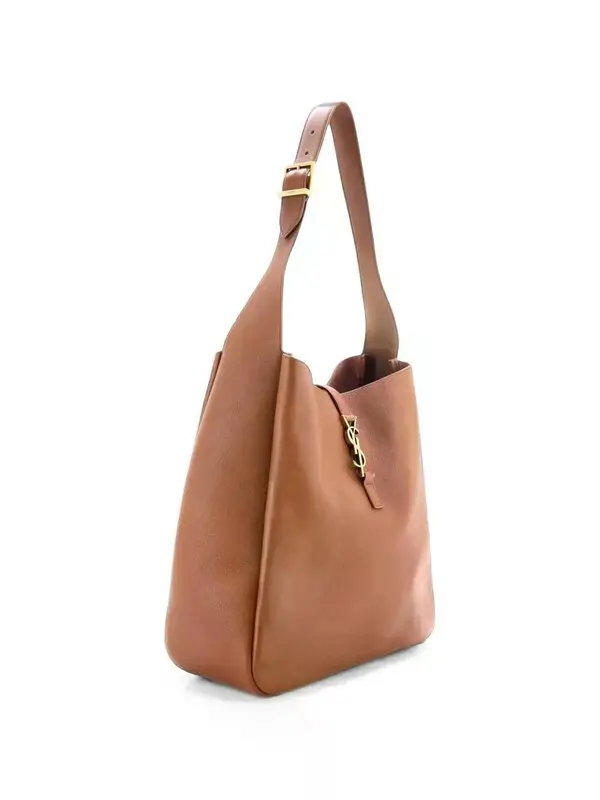Saint Laurent Le 5 A 7 Supple Leather Large Hobo Bag
