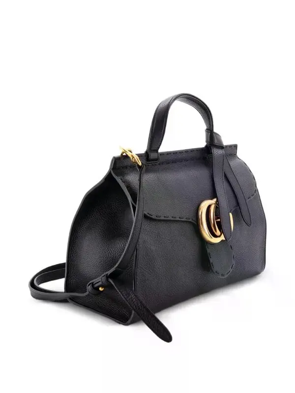 Gucci Gg Marmont Top Handle Bag Leather Small Satchel