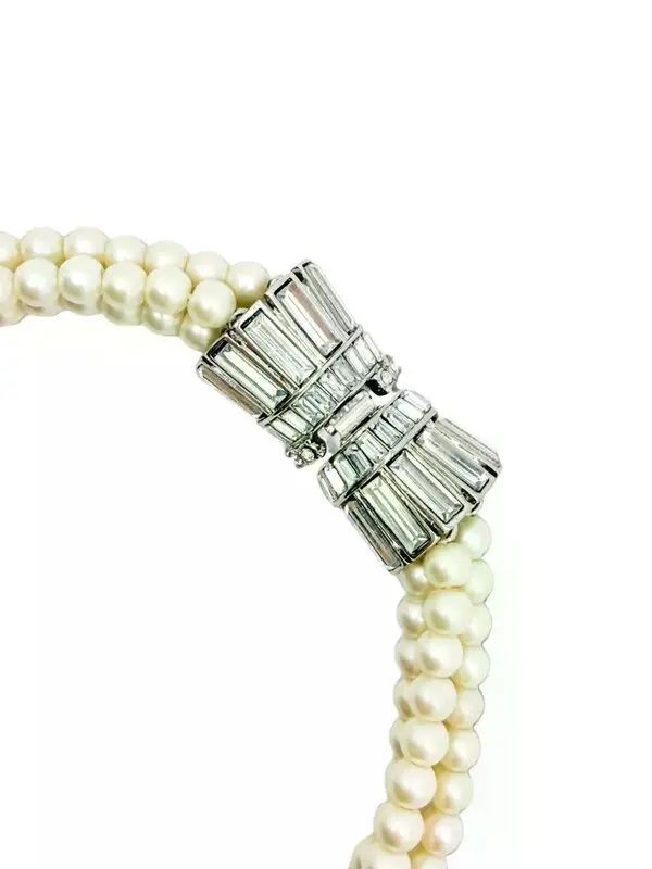 JENNIFER GIBSON JEWELLERY 1990s Layered Necklace - Neutrals