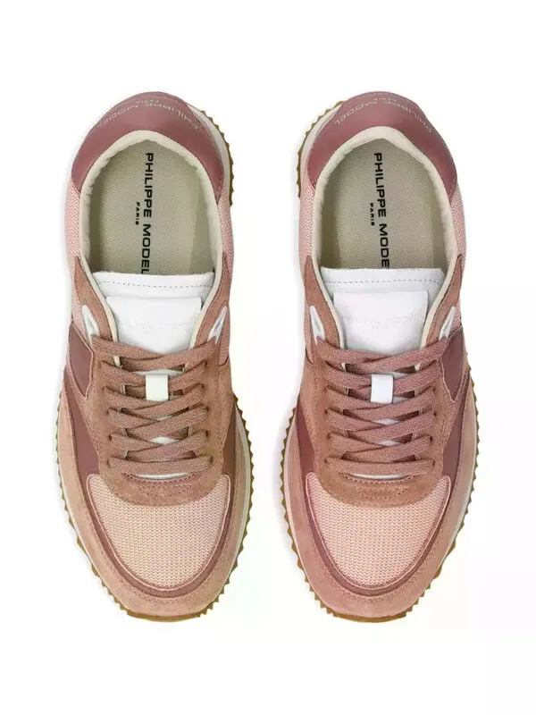 Philippe Model Low Leather Sneakers - Pink