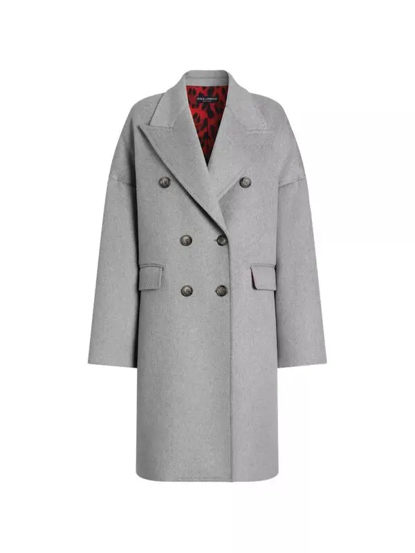 Dolce & Gabbana Double-breasted Cashmere Coat
