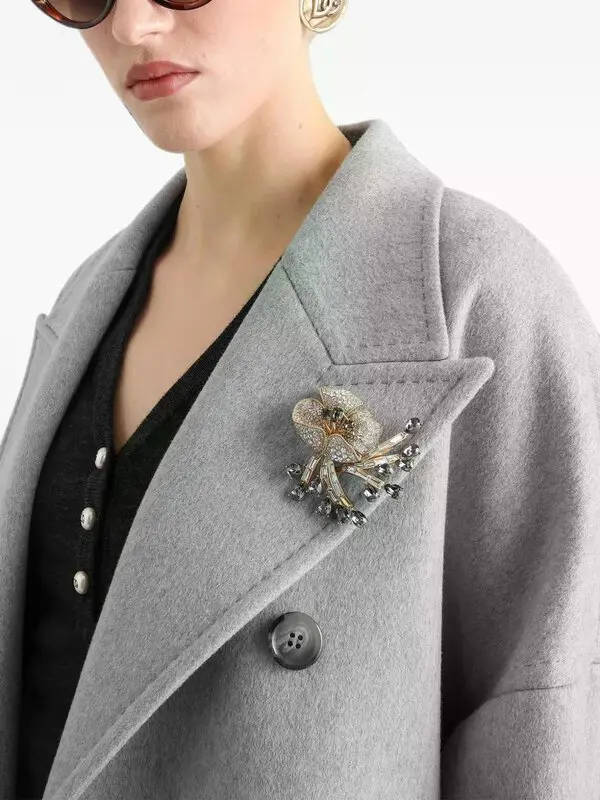 Dolce & Gabbana Double-breasted Cashmere Coat