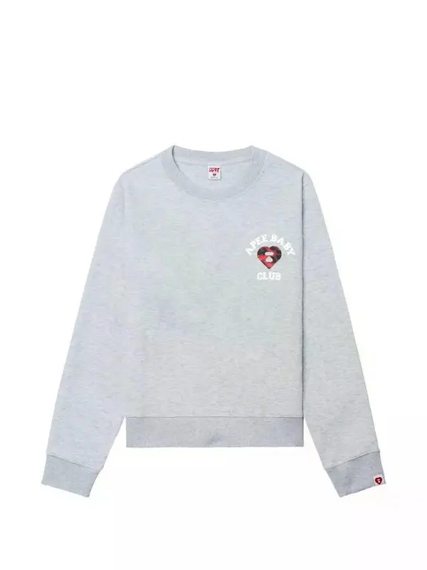 AAPE BY *A BATHING APE Logo-print Sweatshirt - Grey