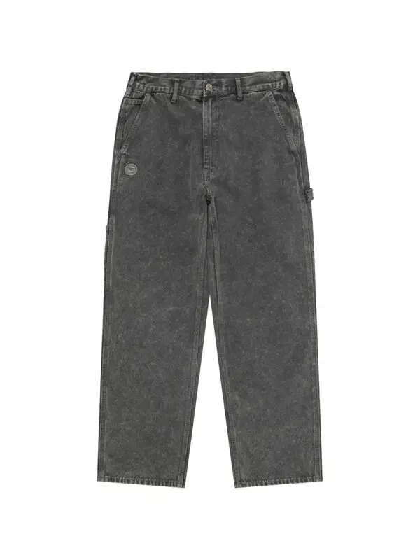 AAPE BY *A BATHING APE Acid-wash Carpenter Trousers