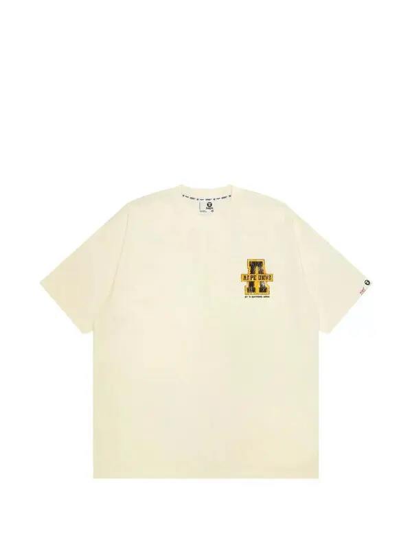 AAPE BY *A BATHING APE Logo-print Cotton T-shirt