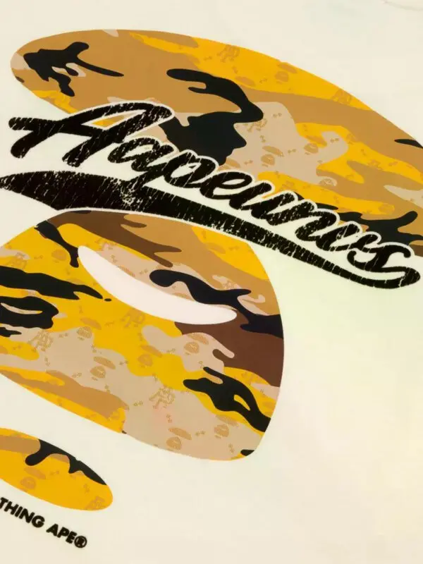 AAPE BY *A BATHING APE Logo-print Cotton T-shirt