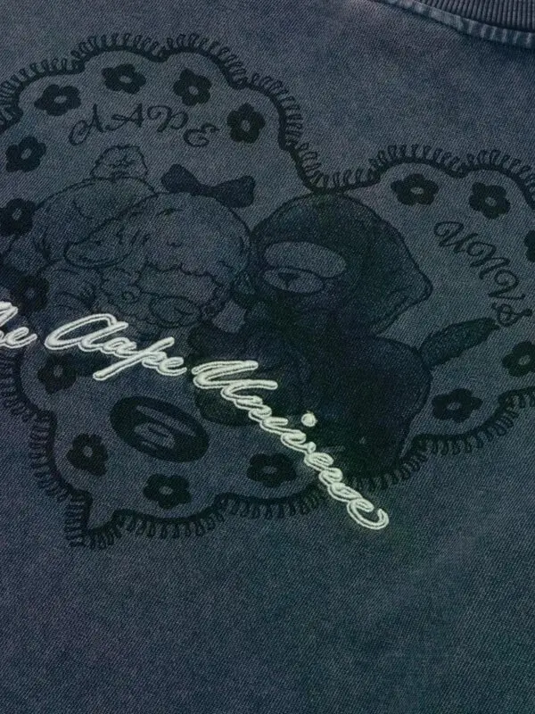 AAPE BY *A BATHING APE Graphic-print Sweatshirt