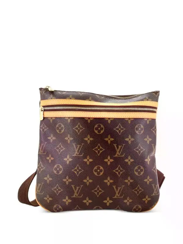 LOUIS VUITTON Bosphore Pochette Monogram Canvas Crossbody Bag - Brown