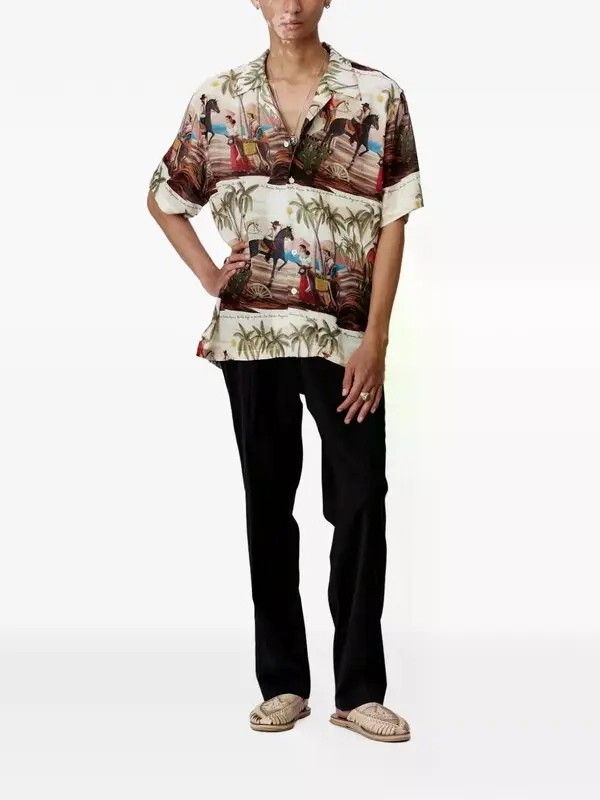 ENDLESS JOY Bandito Graphic-print Short-sleeve Shirt