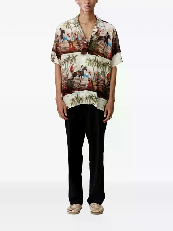 ENDLESS JOY Bandito Graphic-print Short-sleeve Shirt