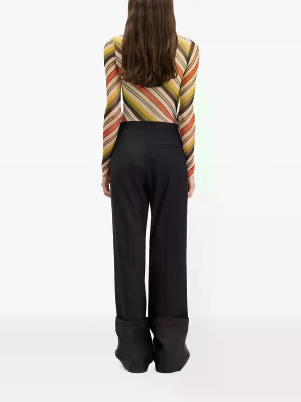 JEAN PAUL GAULTIER The Retro Stripe Top - Neutrals