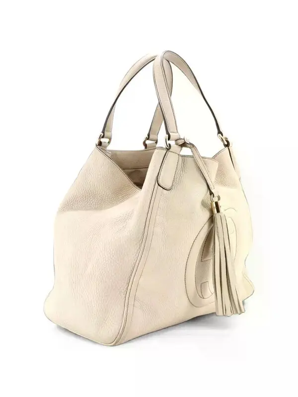 Gucci Soho Leather Medium Shoulder Bag - Neutrals