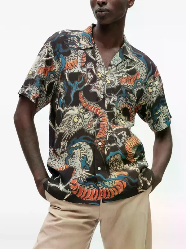 ENDLESS JOY Tiga Naga Silk Shirt