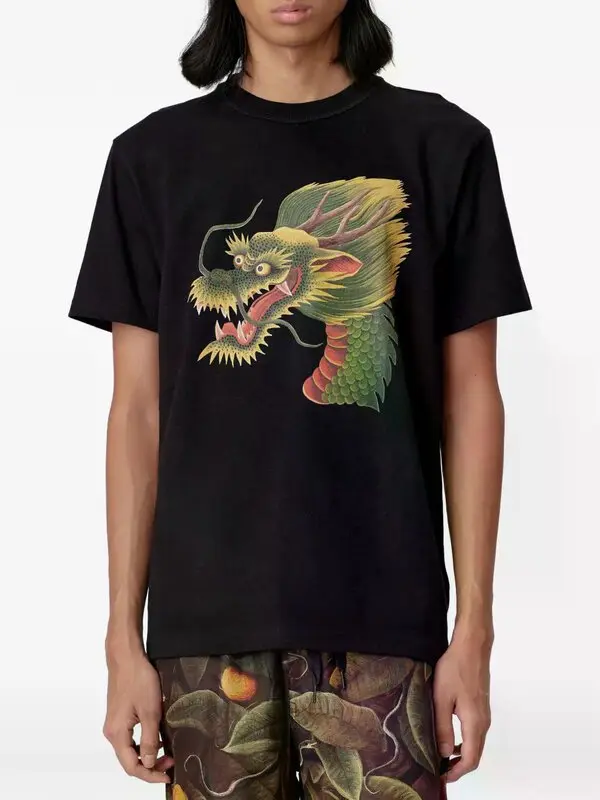 ENDLESS JOY Monkey Dragon Graphic-print T-shirt