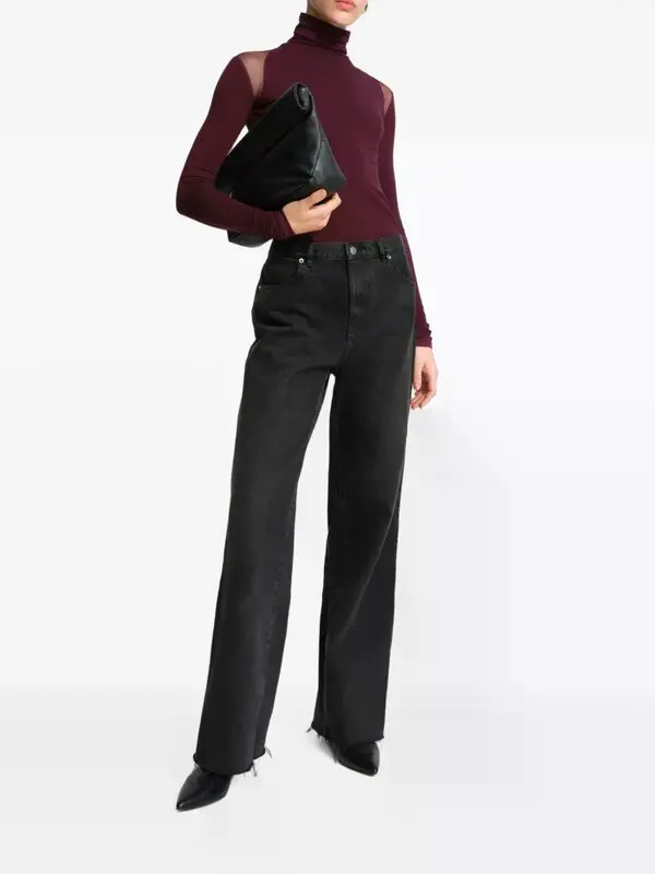 MARCELLA Maria Mesh-panel Top
