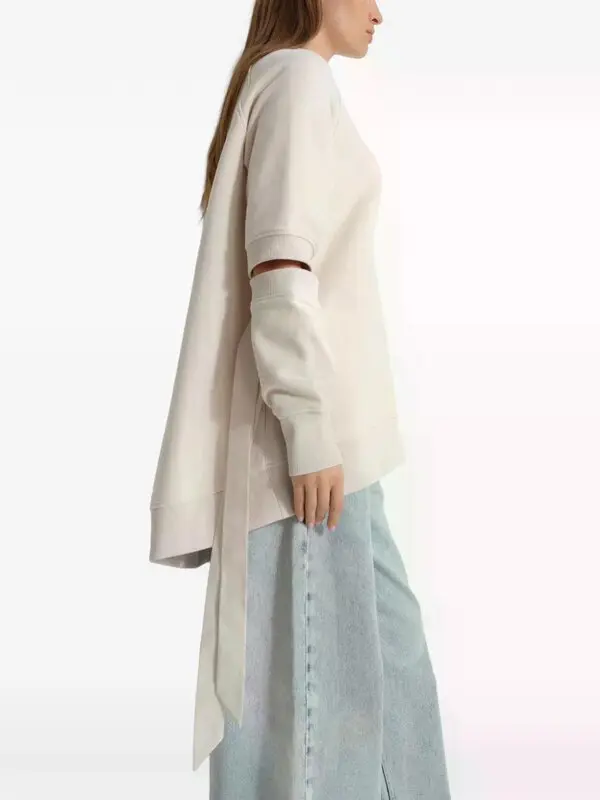 MARCELLA Mavi Cut-out Sweatshirt - Neutrals