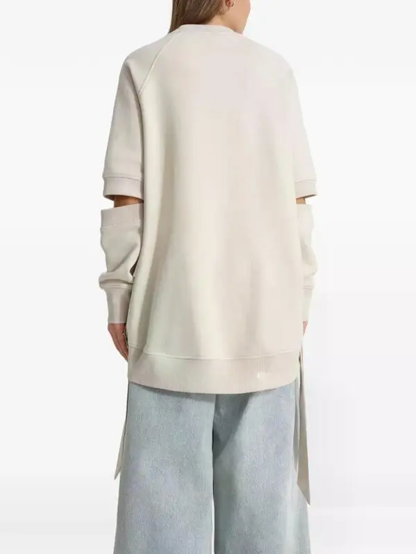 MARCELLA Mavi Cut-out Sweatshirt - Neutrals
