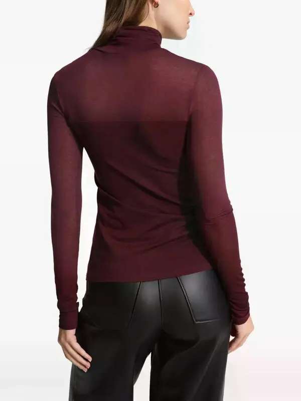 MARCELLA Cara Sheer-panel Top
