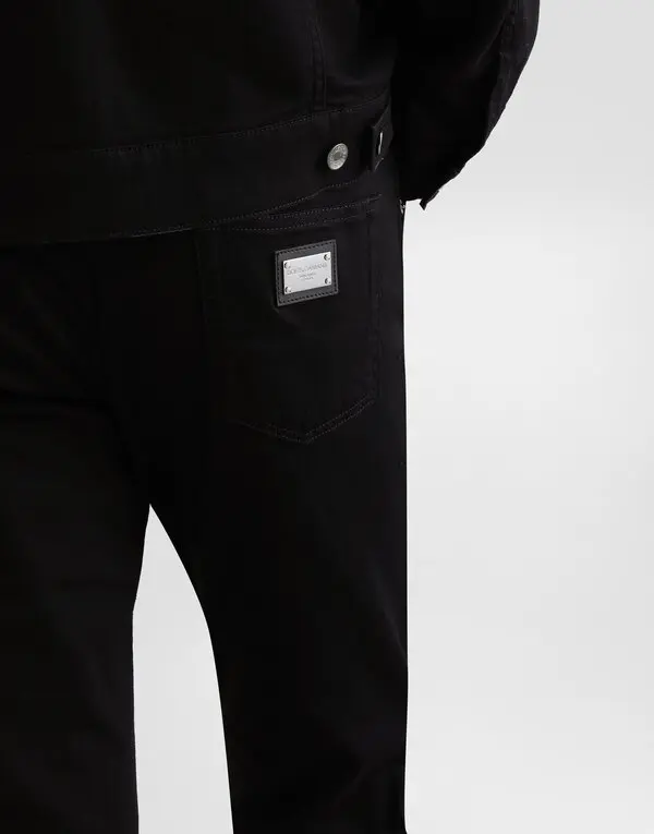Dolce & Gabbana Pantalone Denim Multi-colored Cotton