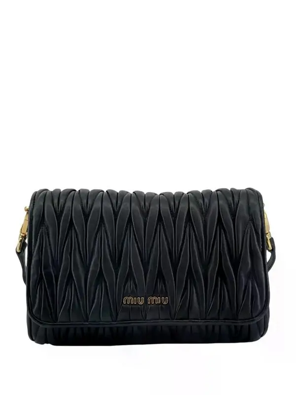 Miu Miu 2010-2026 Matelasse Nappa Flap Crossbody Bag
