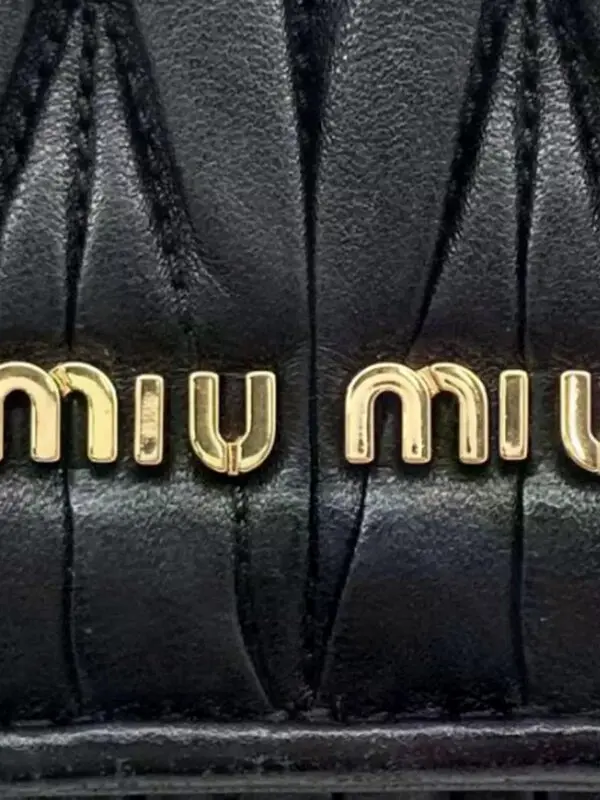 Miu Miu 2010-2026 Matelasse Nappa Flap Crossbody Bag