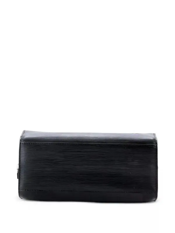 LOUIS VUITTON Pont Neuf Handbag Epi Leather Pm Satchel - Black