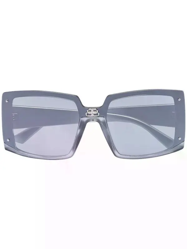 Balenciaga Square-frame Tinted Sunglasses