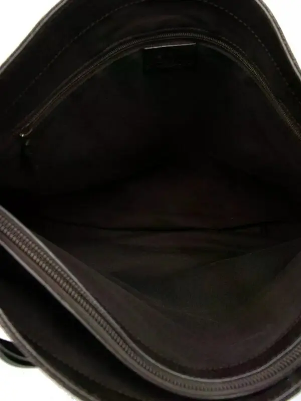 Gucci 2000-2015 Large Gg Denim Hobo Bag