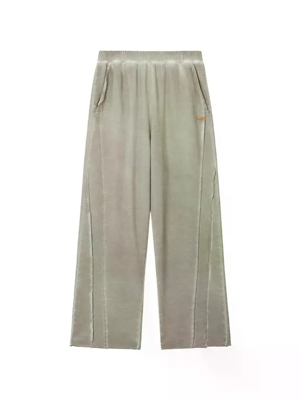 Izzue Faded Raw-edge Track Pants